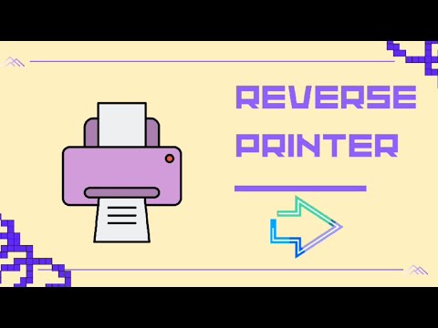 REVERSE PRINTER - Tutti i progetti - latuaideadimpresa